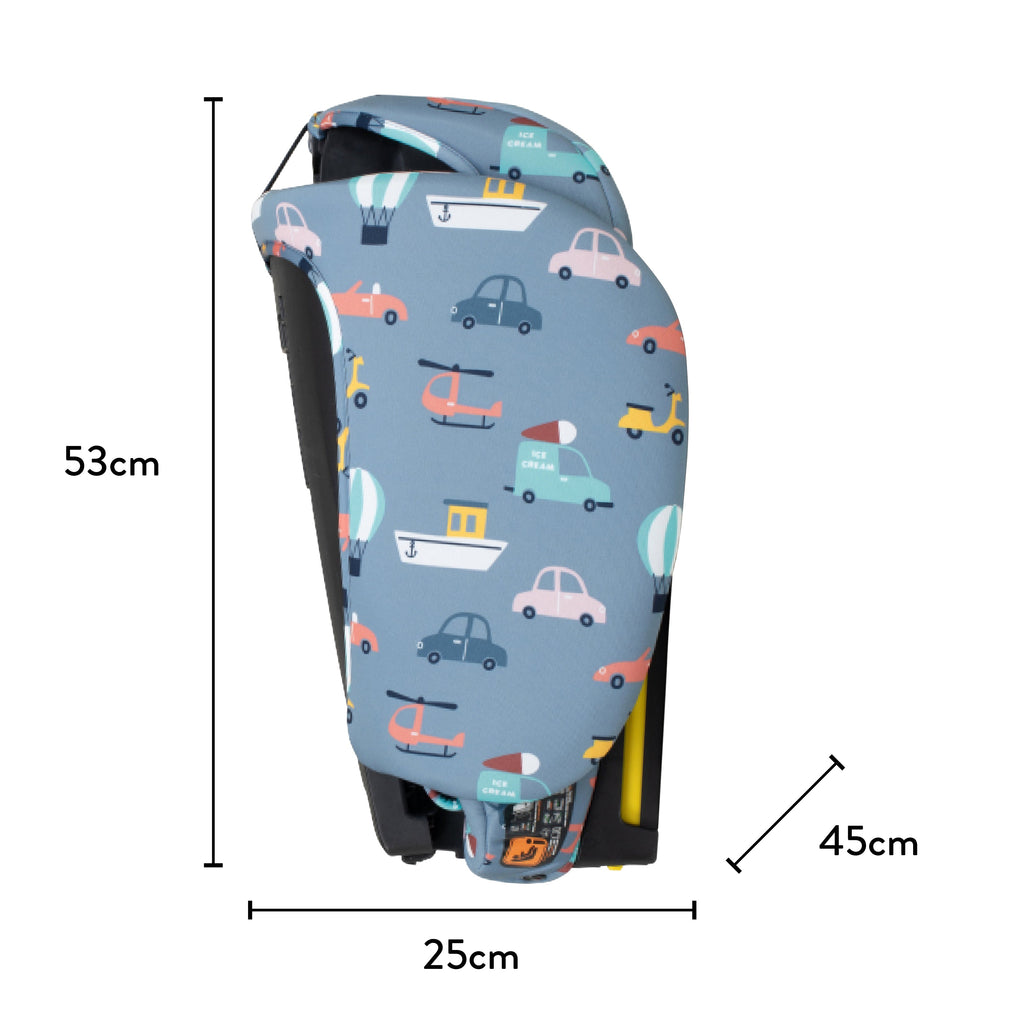 Cosatto On The Go i-Size Travel Car Seat Itchy Feet Sky – Precious ...