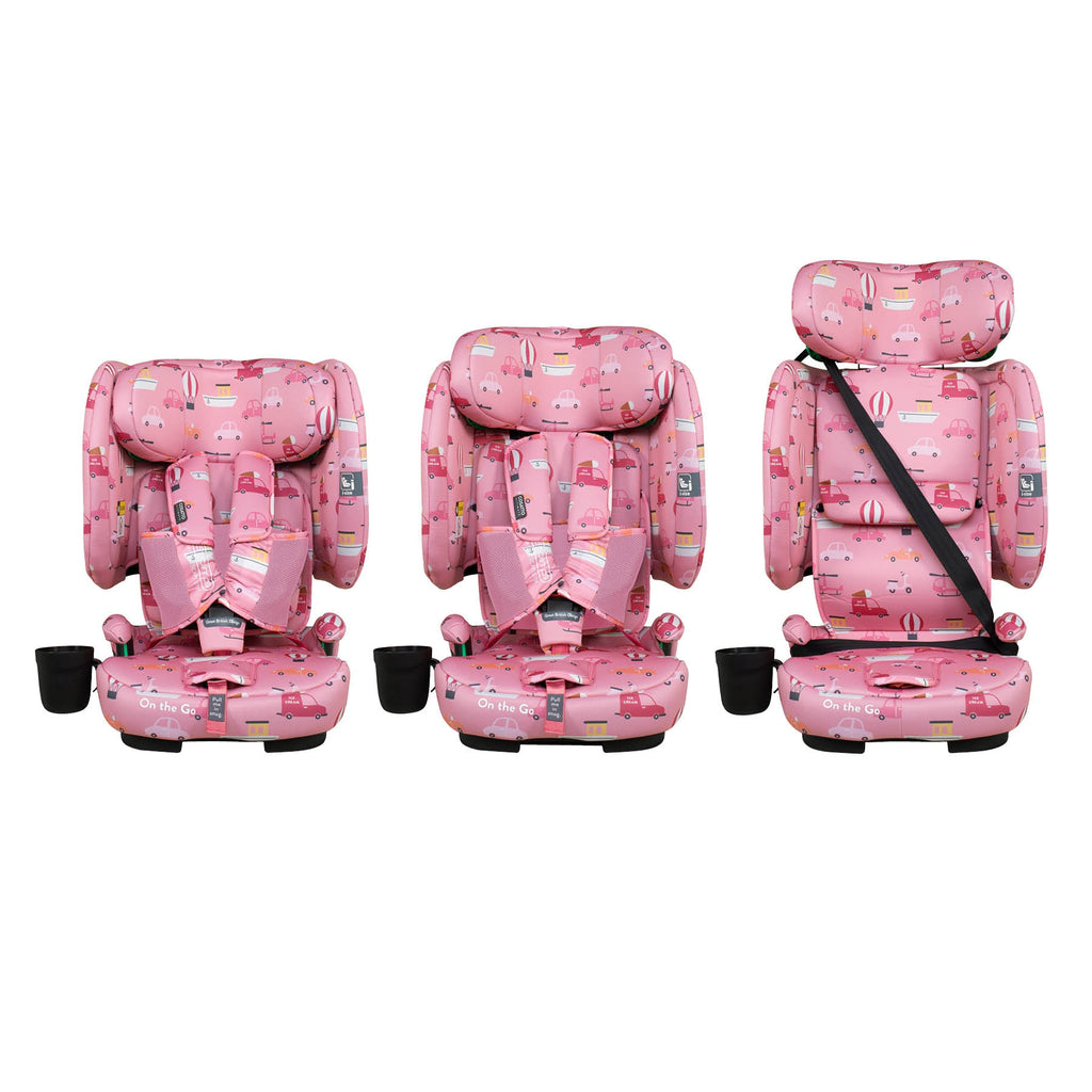 Cosatto On The Go i-Size Travel Car Seat Itchy Feet Rosy – Precious ...